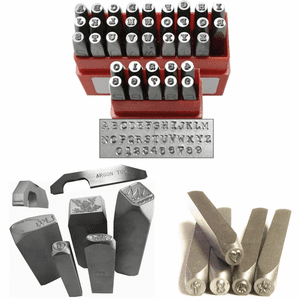 Custom engraved steel stamps