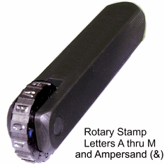 ROTARY STEEL STAMP SINGLE WHEEL
