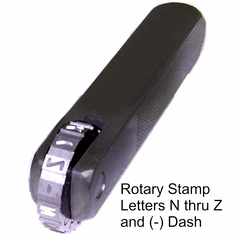 ROTARY STEEL STAMP SINGLE WHEEL