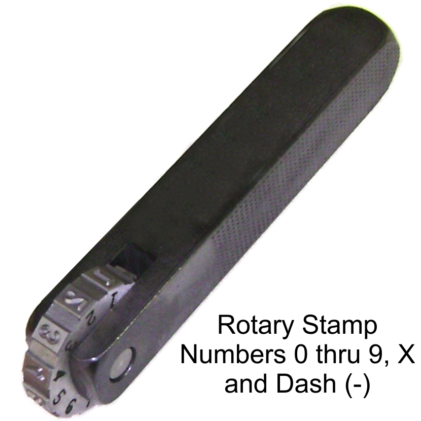 ROTARY STAMP NUMBERS