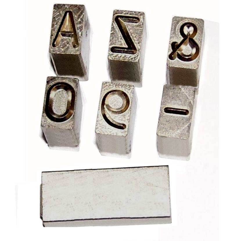 Steel Type and Type Holder
