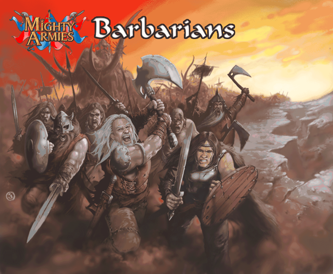 Mighty Armies Barbarian Army Box