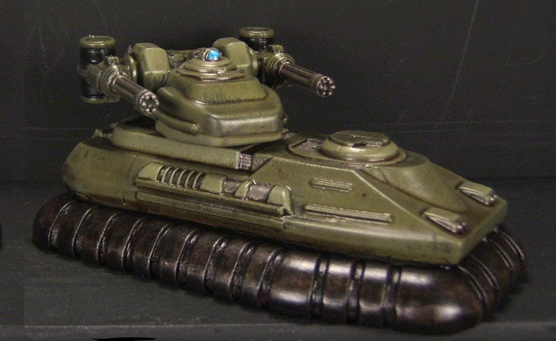 Futuristic Hover Tank