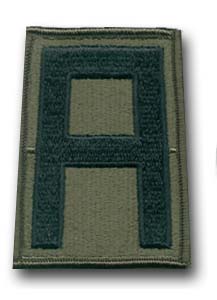 1st Army Subdued Military Patch