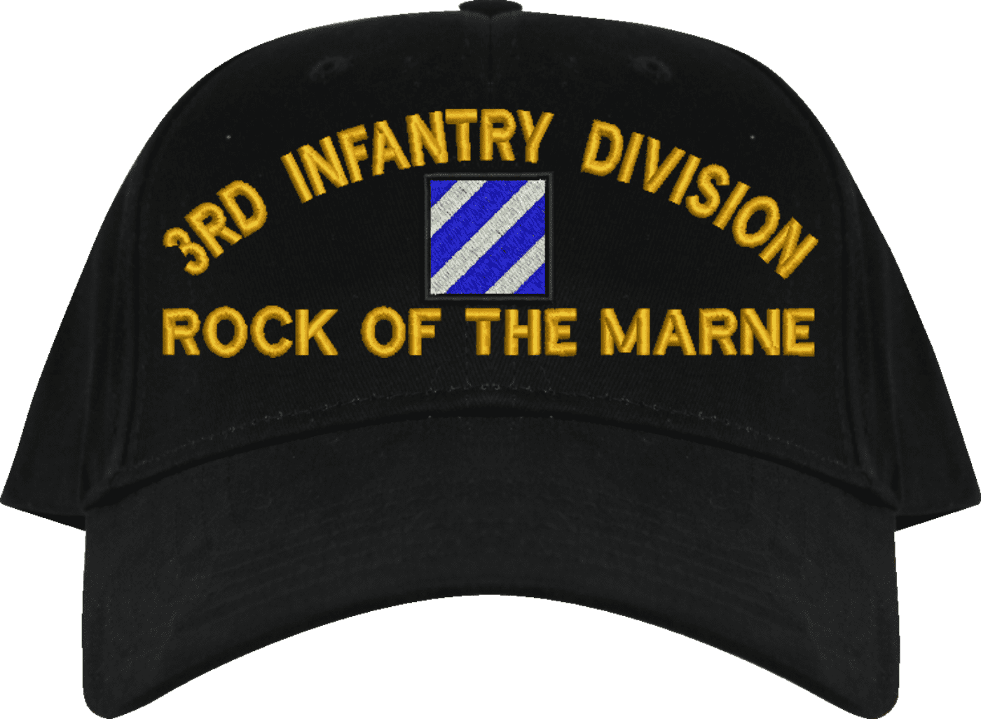 3rd Infantry Division "Rock Of The Marne" Embroidered Cap