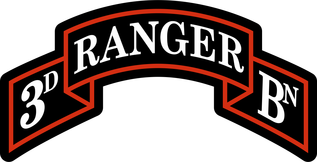 3rd Ranger Battalion Decal