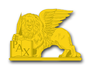 5th Theater Army Command Unit Crest (left) Vinyl Transfer Decal