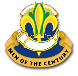 Army 100th Training Unit Crest Vinyl Transfer Decal