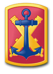 Army 103rd Field Artillery Brigade Patch Decal