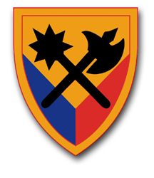 Army 194th Armor Brigade Patch Decal
