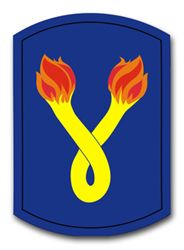 Army 196th Infantry Brigade Patch Decal