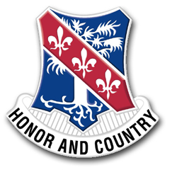 Army 327th Infantry Brigade Unit Crest Vinyl Transfer Decal