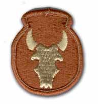 Army 34th Infantry Division Desert Military Patch