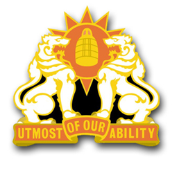 Army 35th Signal Brigade Unit Crest Decal