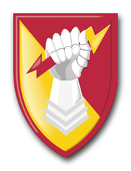 Army 38th Air Defense Artillery Brigade Patch Decal