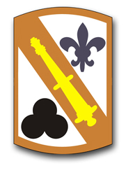 Army 42nd Field Artillery Brigade 5.5" Patch Decal