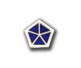 Army 5th Army Corps Military Pin