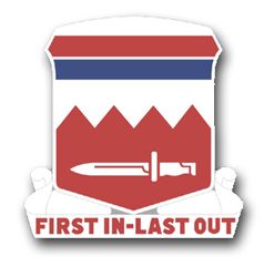 Army 65th Engineering Battalion Unit Crest Vinyl Transfer Decal