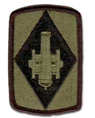 Army 75th Field Artillery Brigade Subdued Military Patch