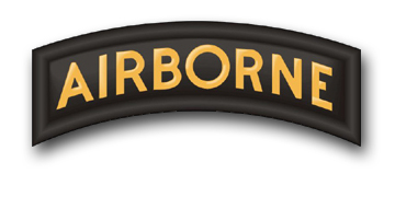 Army Airborne Tab Patch Vinyl Transfer Decal
