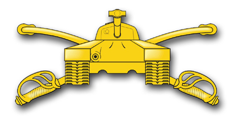 Army Armor Insignia Vinyl Transfer Decal