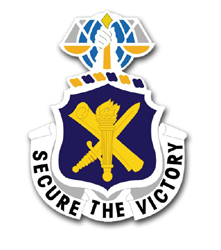 Army Civil Affairs Corps Unit Crest 8" Vinyl Transfer Decal