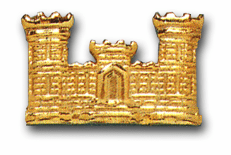 Army Engineer Castle Pin