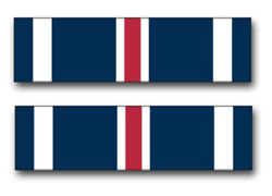 Army Distinguished Flying Cross Ribbon Vinyl Transfer Decal