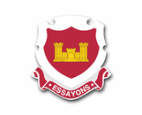 Army Chemical Corps Regiment Unit Crest Vinyl Transfer Decal