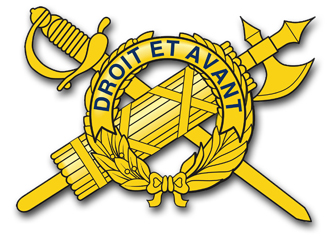 Army Inspector General Insignia 8" Vinyl Transfer Decal