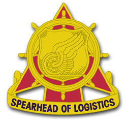 Army Logistics Corps Unit Crest Vinyl Transfer Decal