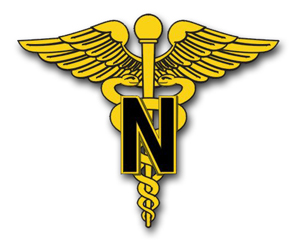 Army Nurse Corps Vinyl Transfer Decal