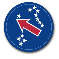 Army Pacific Command Patch Vinyl Transfer Decal