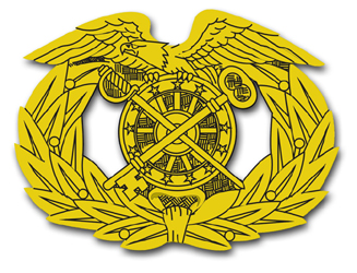 Army Quartermaster Corps Unit Crest Vinyl Transfer Decal