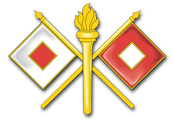 Army Signal Corps 8" Vinyl Transfer Decal