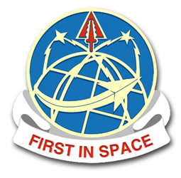 Army Space Command Unit Crest 10" Vinyl Transfer Decal