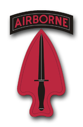 Army Special Operations Command Patch Vinyl Transfer Decal