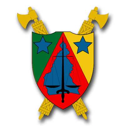 Cameroon Coats Of Arms 8" Decal