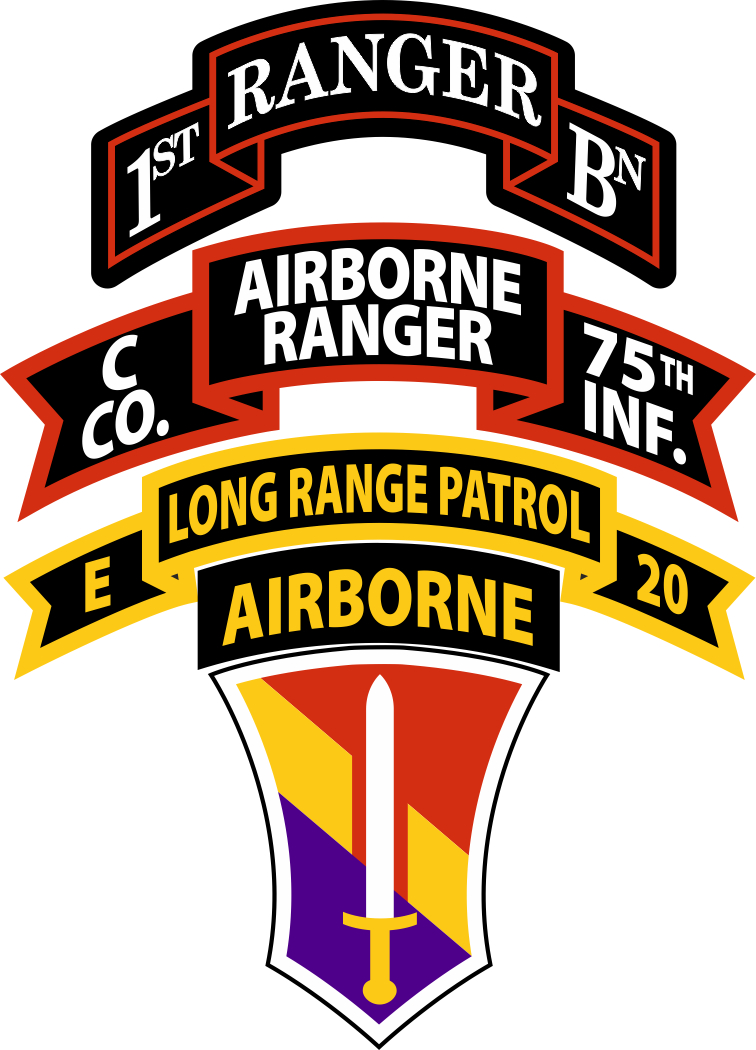 Company C (Airborne Ranger), 75th Infantry Decal
