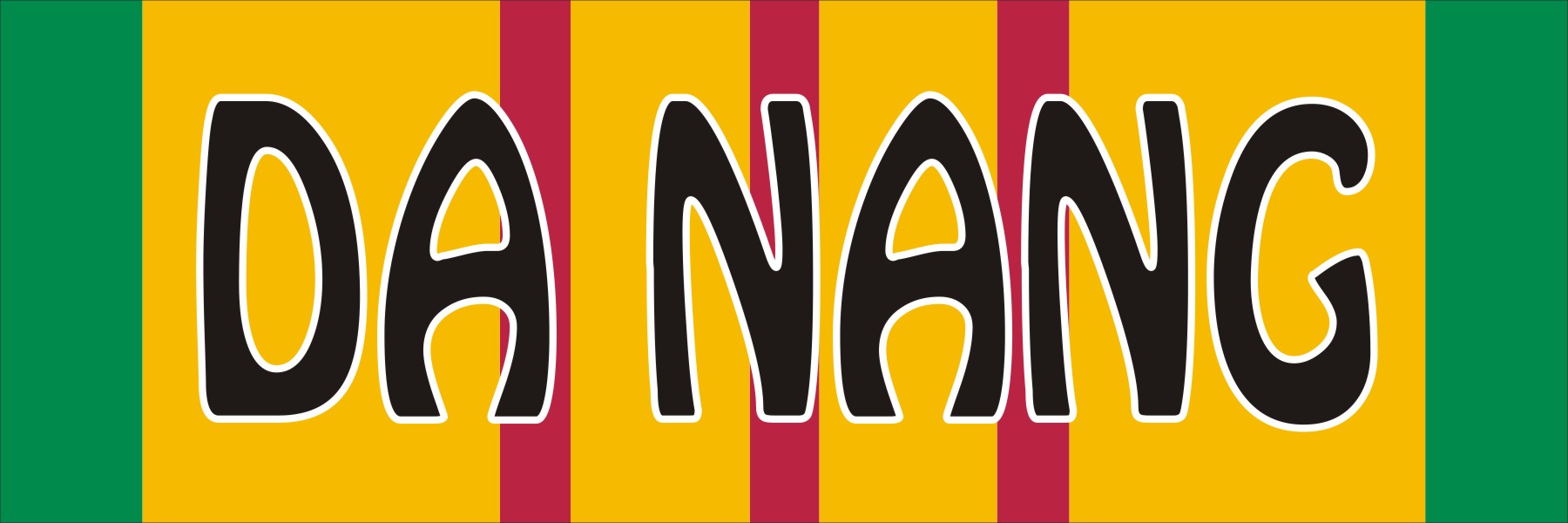 Da Nang Vietnam Decal Sticker