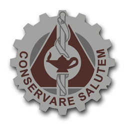 DENTAC, Fort Lewis Unit Crest 3.8" Vinyl Transfer Decal