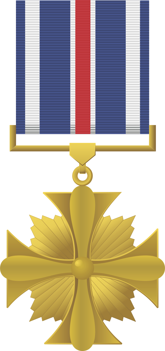 Distinguished Flying Cross Medal Decal