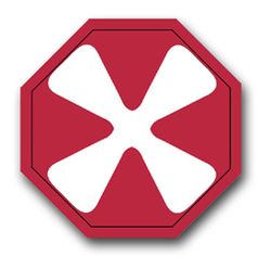 Eighth Army 8" Patch Vinyl Transfer Decal