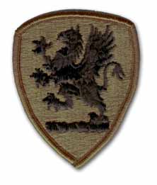 Michigan National Guard Military Patch