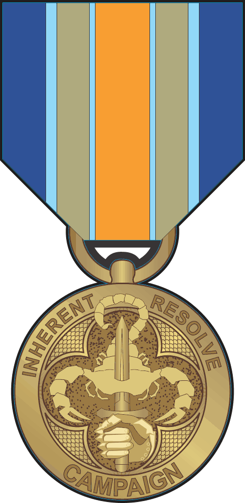 Operation Inherent Resolve Campaign Medal Decal