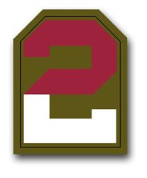 Second Army Patch Vinyl Transfer Decal