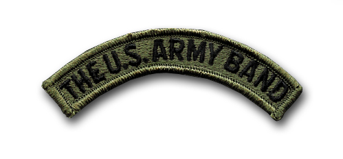 U.S. Army Band Subdued Military Tab