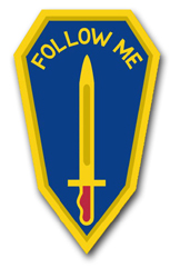 U.S. Army Infantry School Unit Crest Vinyl Transfer Decal