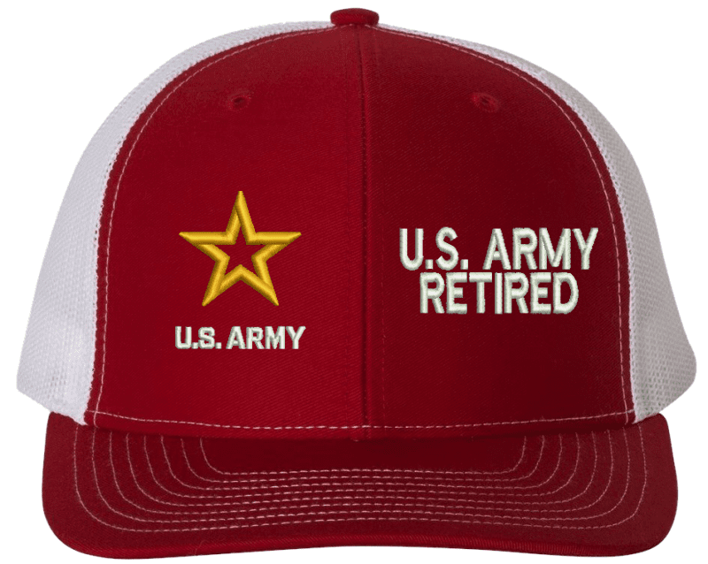 U.S. Army Retired Mesh Back Cap