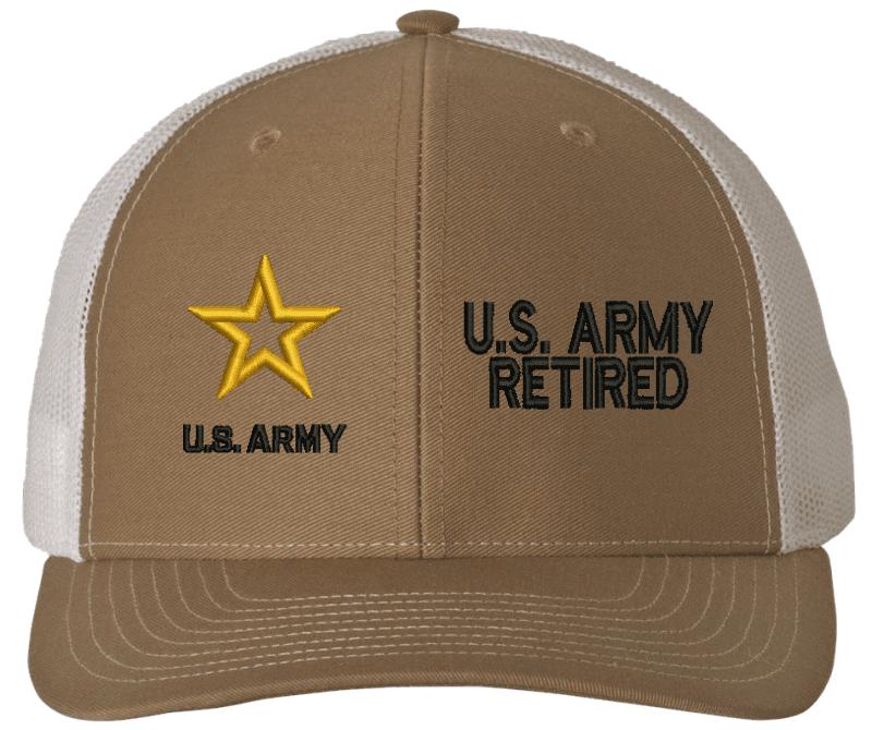 U.S. Army Retired Mesh Back Cap